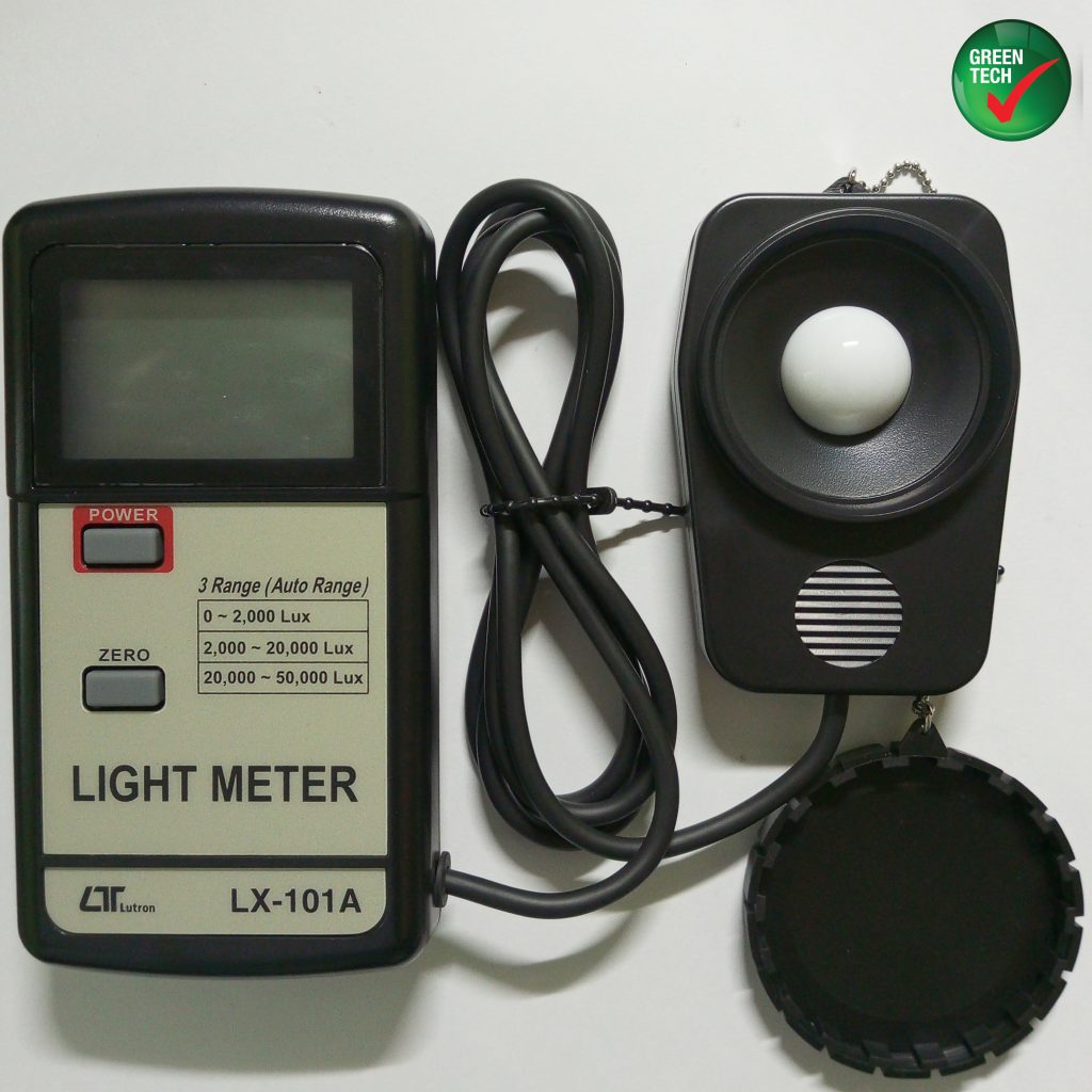 Digital LUX Meter – Green Tech